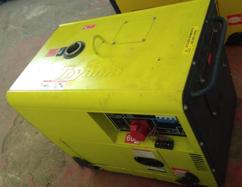 Gerador Toyama Trifásico 380 V - Grupo Gerador de Energia Diesel Kva MS Geradores